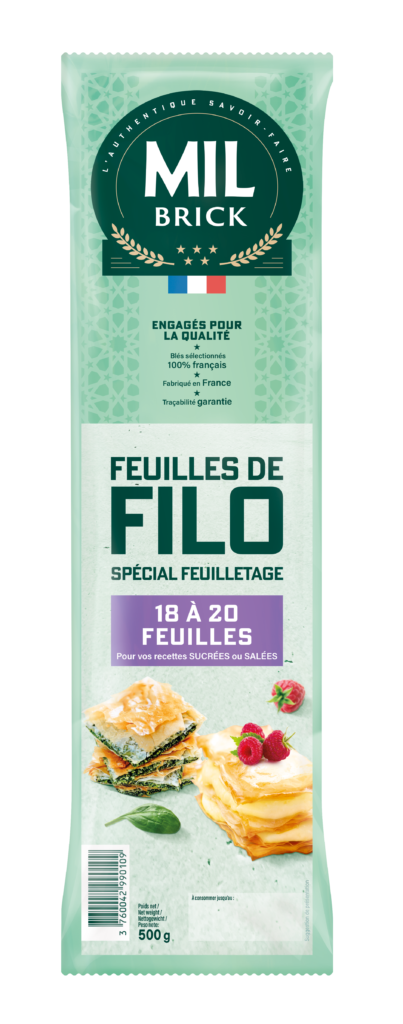 Pâte filo 500gr – Les Mille et une Feuilles